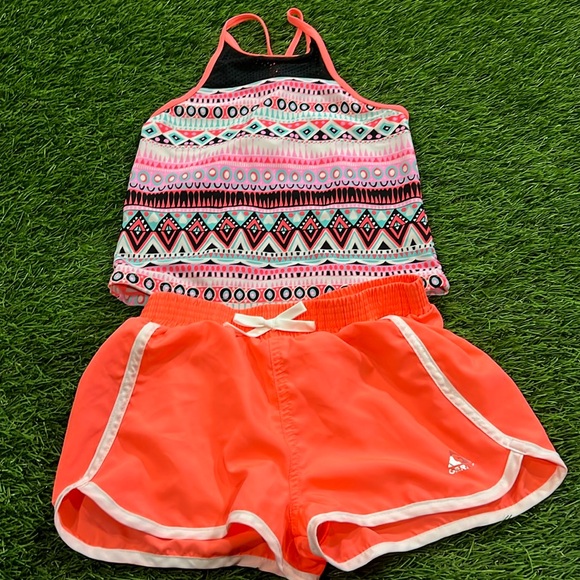 Gerry Weber | Swim | Girls Gerry Tankini Swim Top With Cover Up Shorts ...